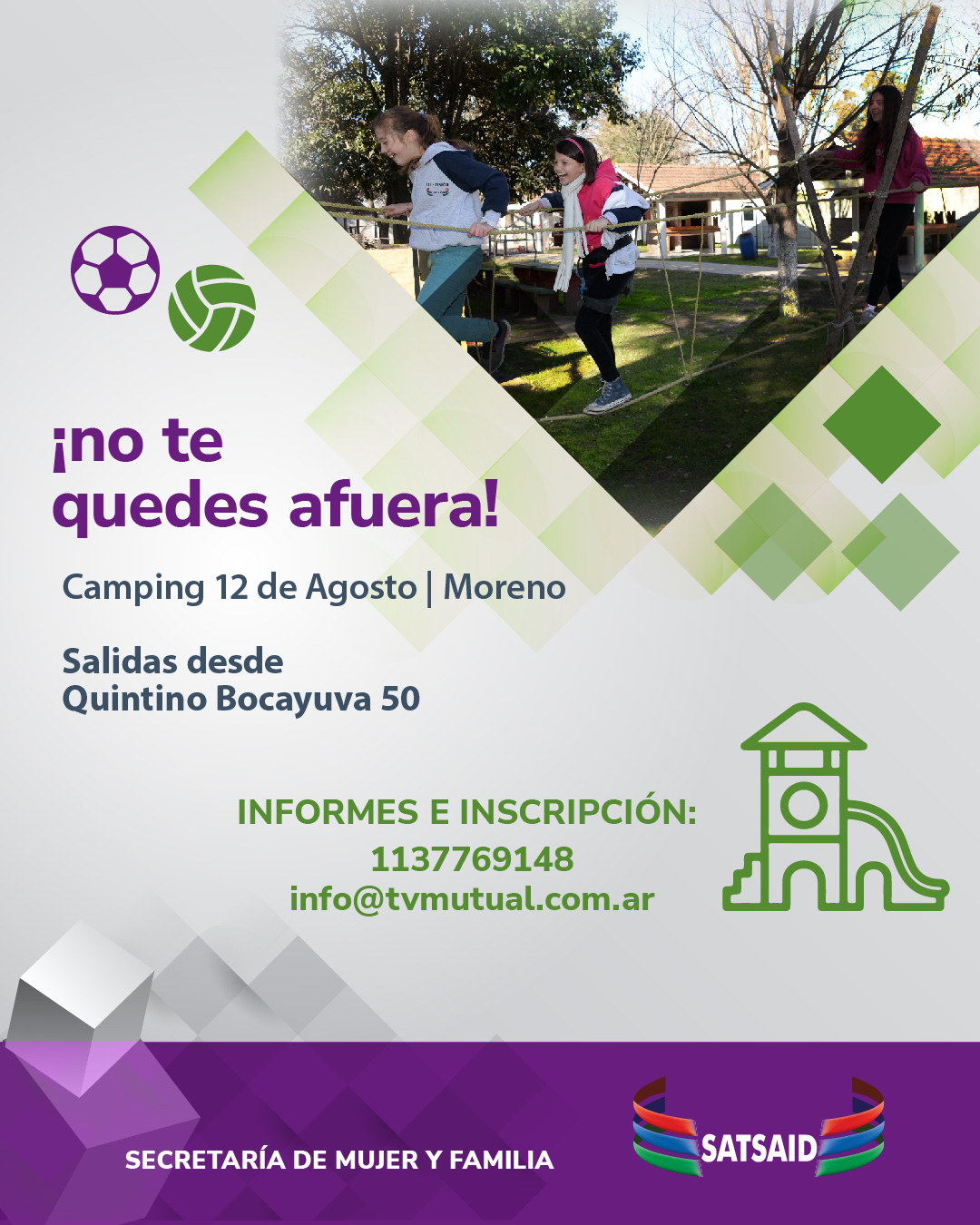 AMBA: ¡VUELVE LA COLONIA DE INVIERNO A MORENO! – SATSAID